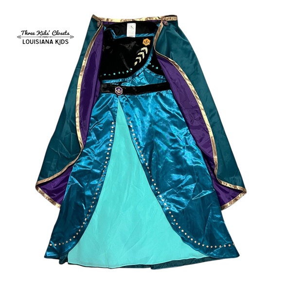 Disney | Costumes | New Disney 78y Queen Anna Costume Dress Cape | Poshmark